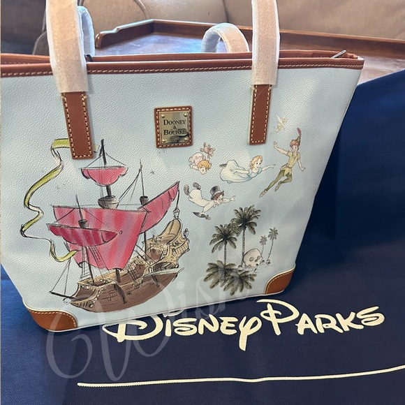 Dooney & Bourke | Bags | Disney Dooney Bourke Peter Pan Tote Nwt Rare ...